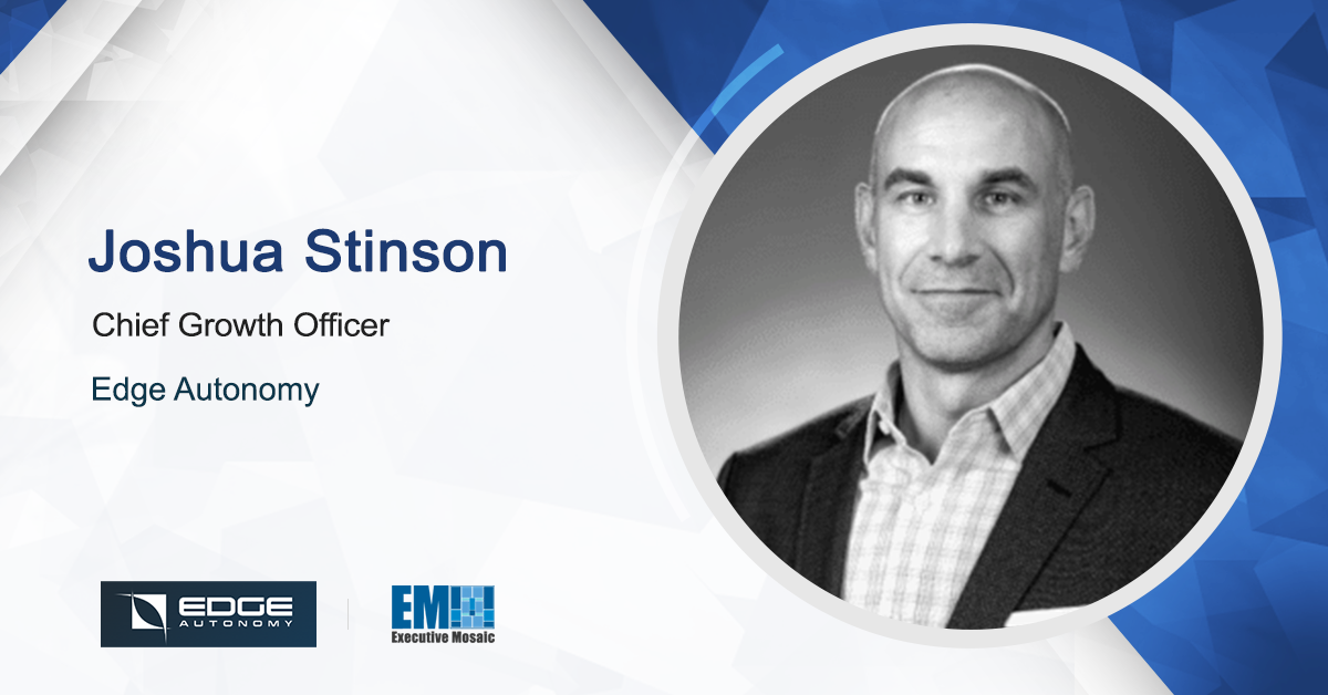 Edge Autonomy Upgrades VXE30 Stalker VTOL Unmanned Aircraft; Joshua ...