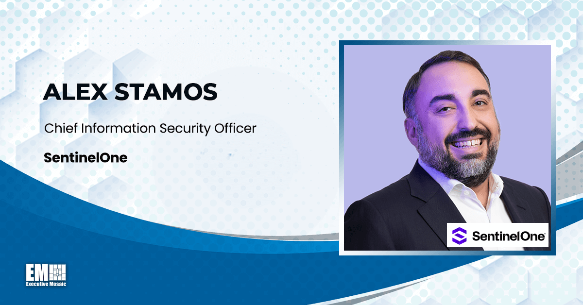 Alex Stamos Named SentinelOne chief information security officer